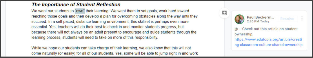 Incorporate Strategies for Critical Reading and Digital Marking of Text ...