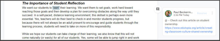 Incorporate Strategies for Critical Reading and Digital Marking of Text ...