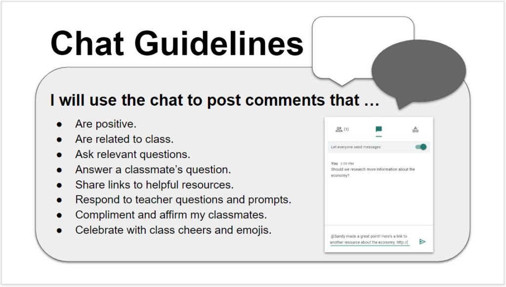 Connect Through the Chat Feature and Engage Your Students During Live ...