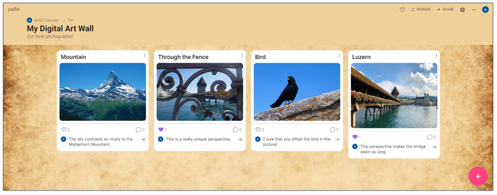 Present Art Using Technology - AVID Open Access