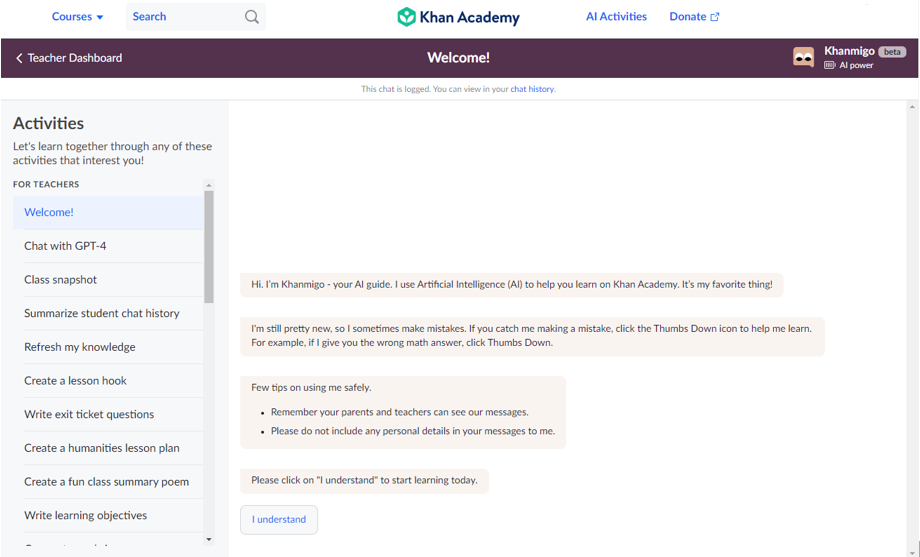 Khanmigo as an AI Personal Tutor and Assistant - AVID Open Access